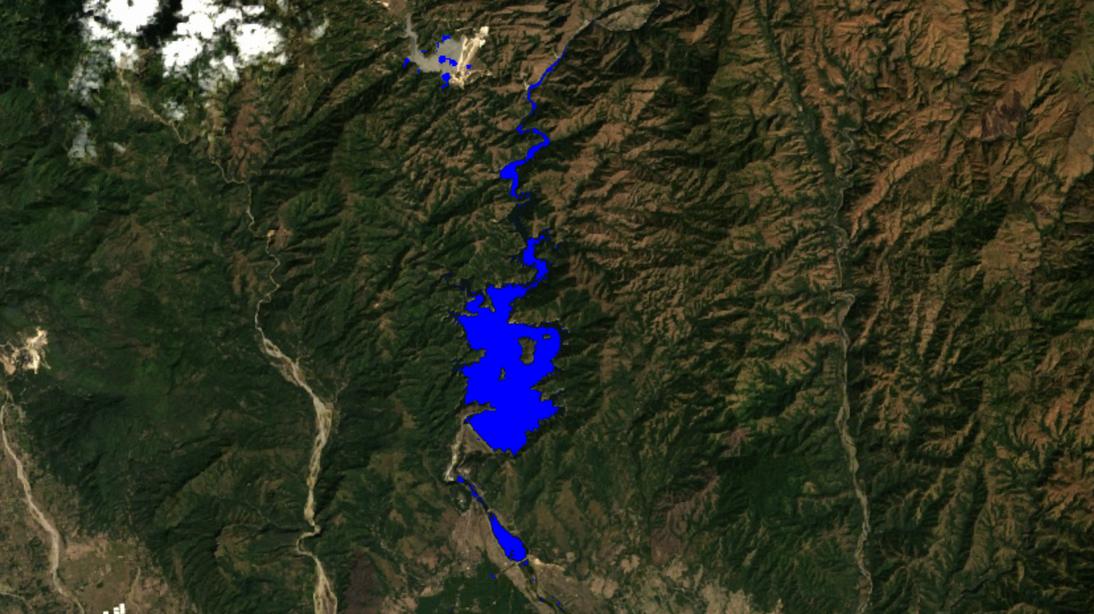 Mapping water in the San Roque Dam – Open Geo Blog
