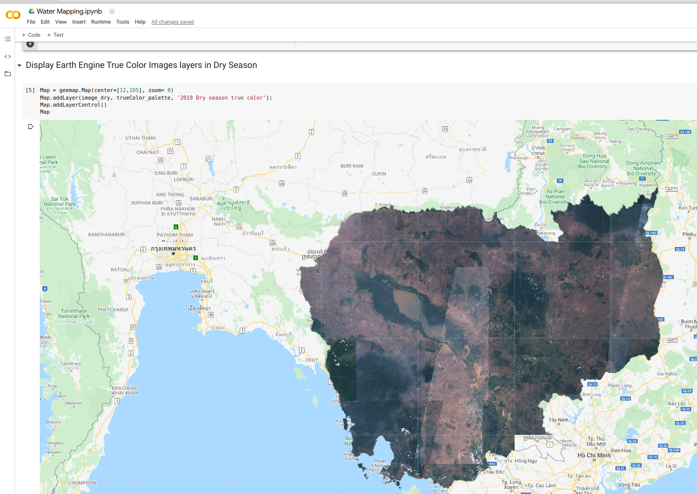 Exploring colab and the earth engine – Open Geo Blog